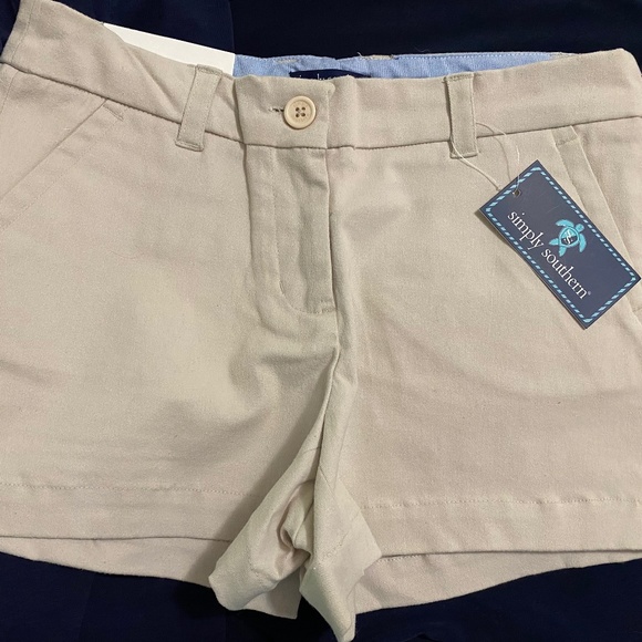 Simply Southern | Shorts | Simply Southern Khaki Shorts | Poshmark
